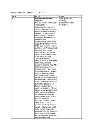 investigatory projects class 8.docx