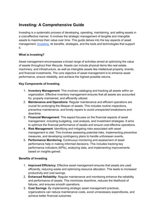 Investing .............................. | PDF | Free Download