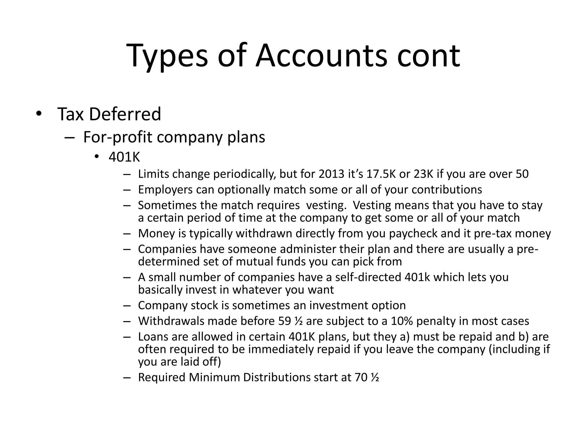 Investing 101 - A beginner's guide to investing and investment concepts ...