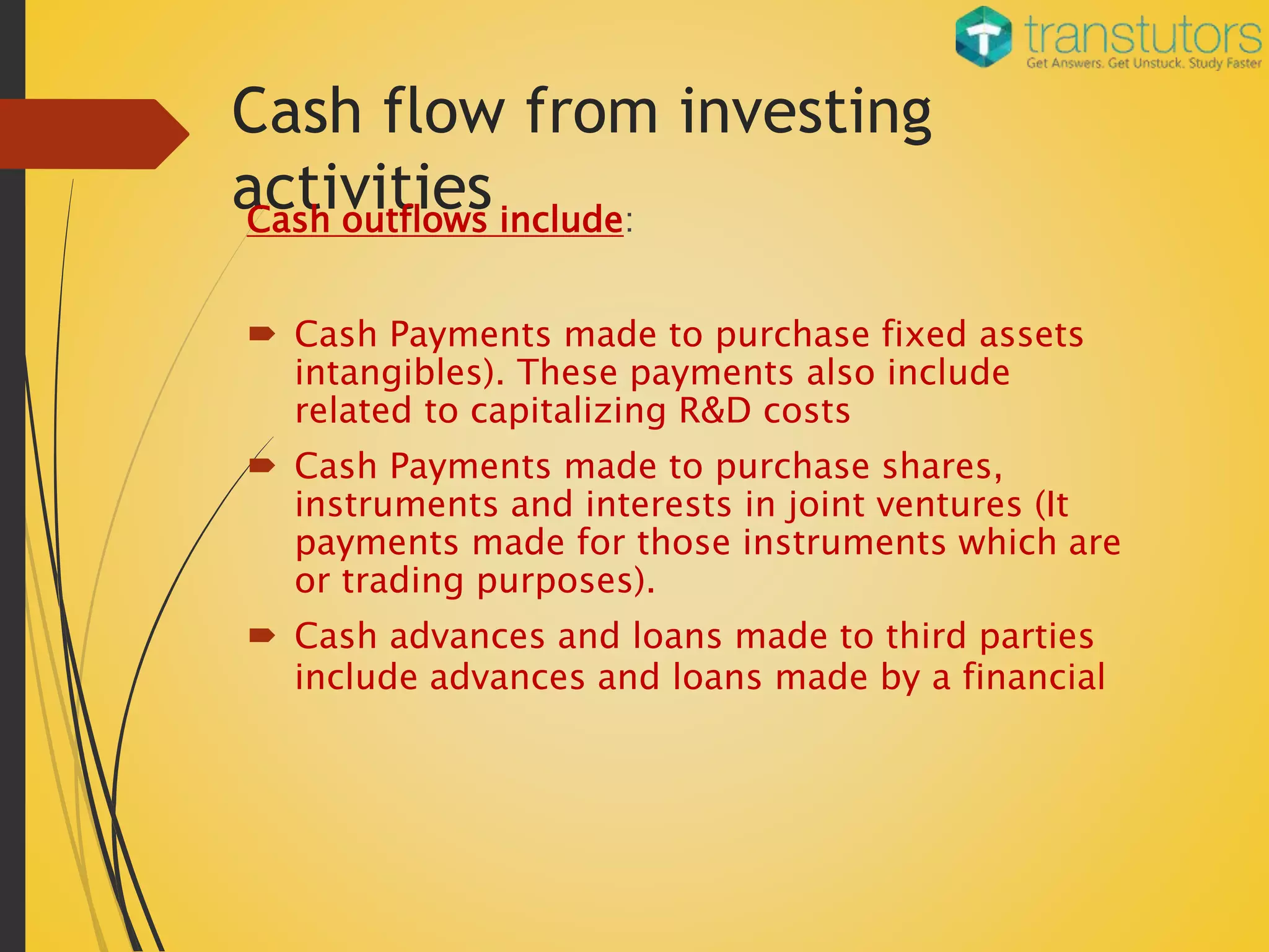 Investing Activities | Accounting | PPTX