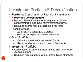 Investing Basics.pptx (prepared by Dr Charles Dans) | PPTX