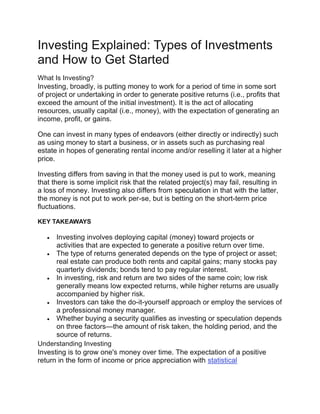 Investing Explained.docx