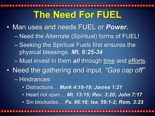 Investing in alternate forms of fuel | PPT