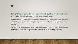 Investing in emerging markets | PPT