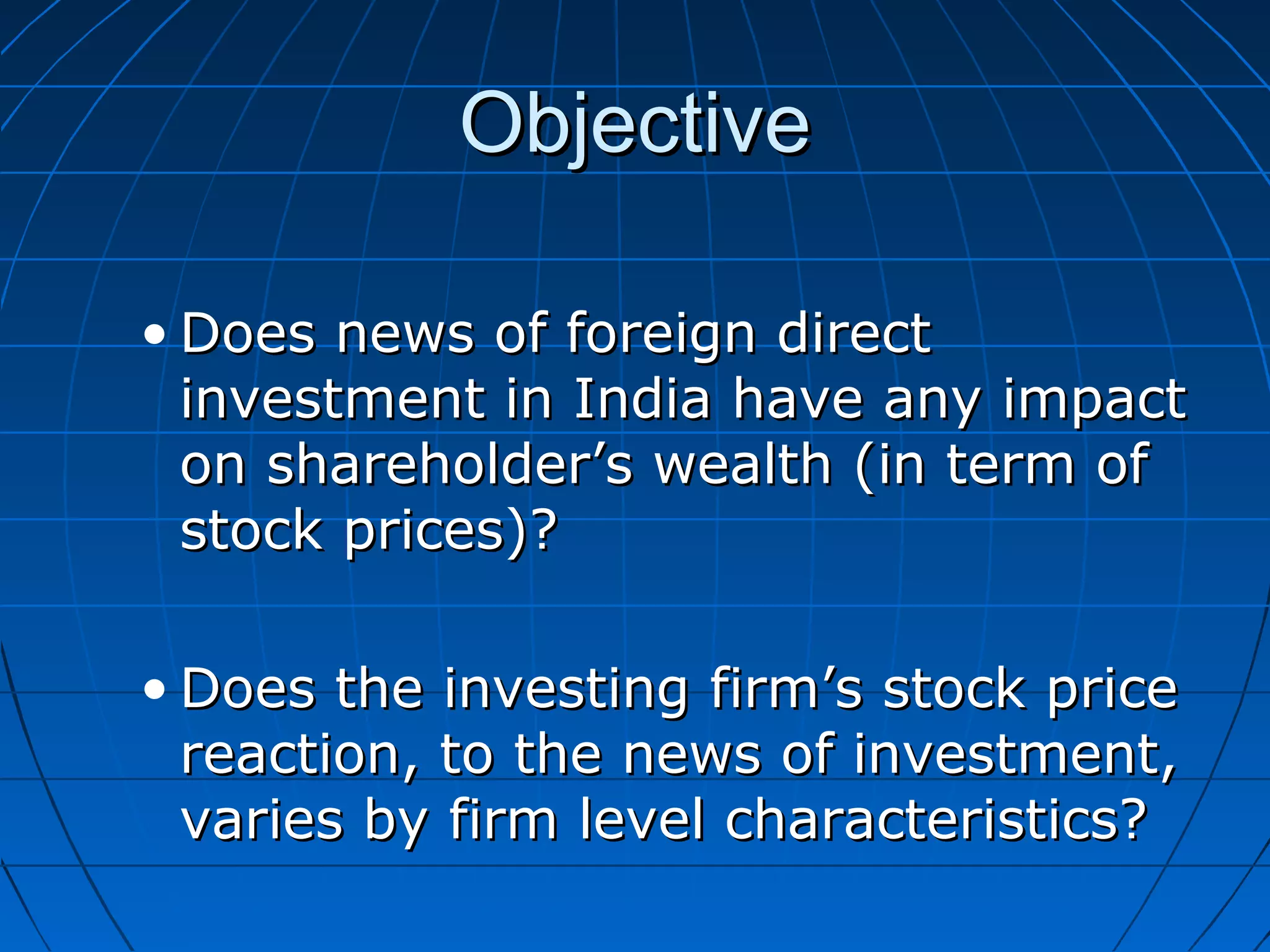 Investing in india | PPT