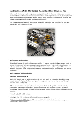Investing in Precious Metals Other than Gold.pdf