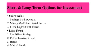 INVESTING IN STOCK MARKETS PPT.pptx
