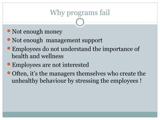 Investing in the wellness of your employees | PPT