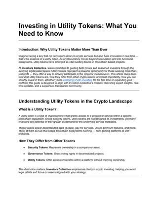 Investing in Utility Tokens_ What You Need to Know.docx