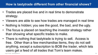 Investing the tastytrade Way Overview | PDF
