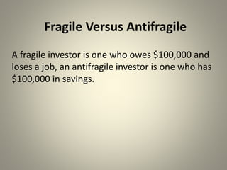Building An Anti-Fragile Investment Portfolio | PPTX