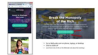 Invest in SlingFin on Wefunder | PPTX | Consumer Banking | Personal Finance
