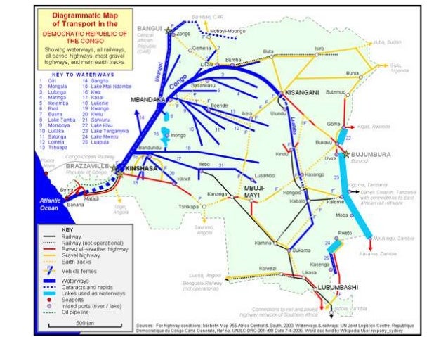 Invest in DR Congo transportation infrastructure and service