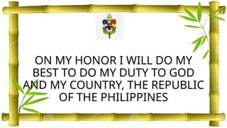 INVESTITURE CEREMONY for BSP New members | PPTX