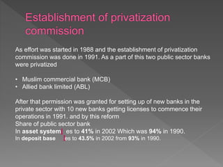impact of privatization on profitabilty of banks | PPTX