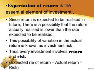 Investment | PPT