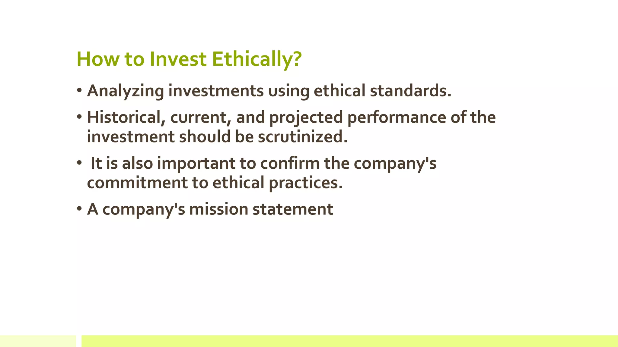 Basics of Investment | PPTX