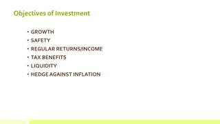 Basics of Investment | PPTX