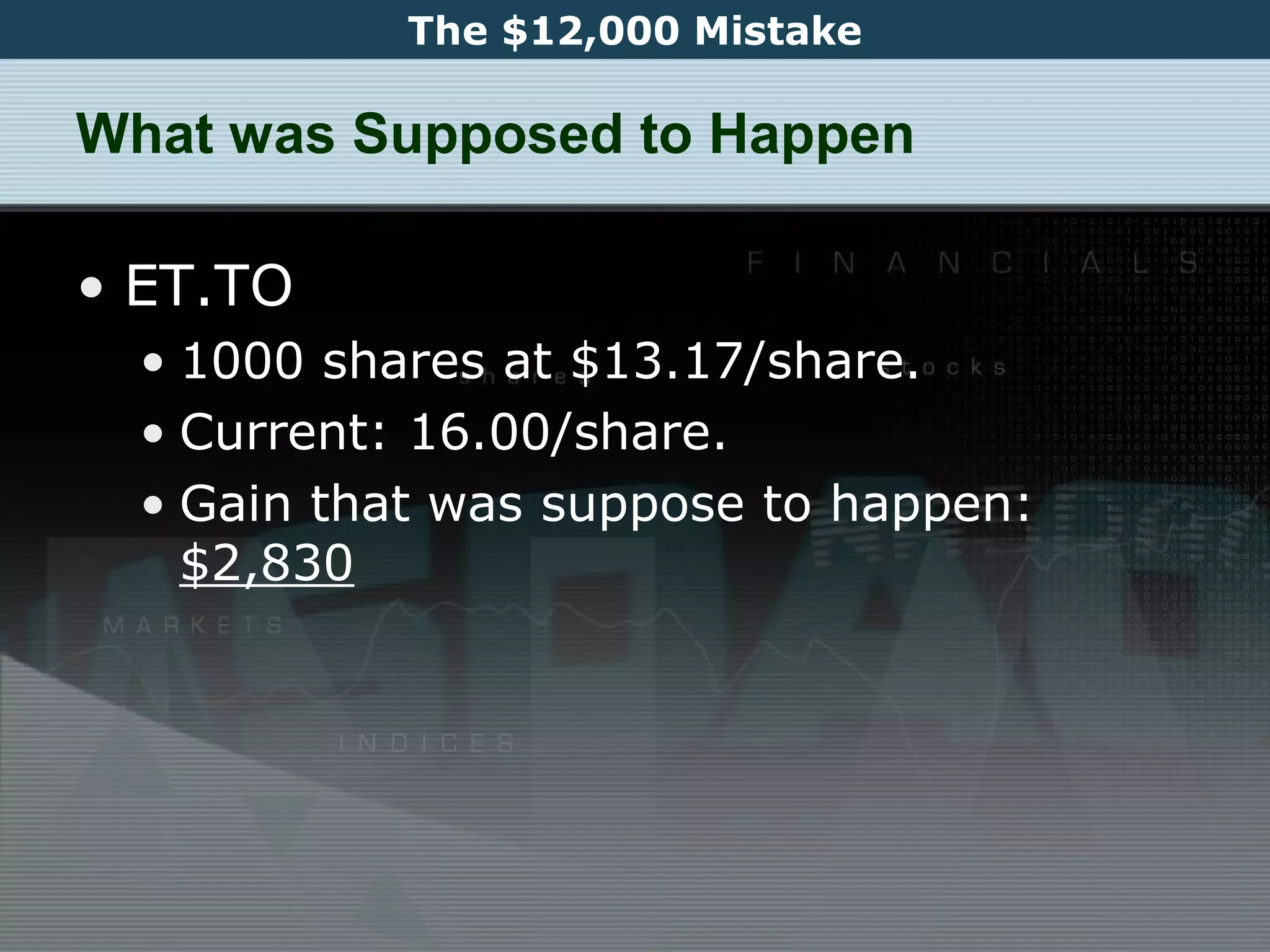 Investment Challenge Presentation | PDF