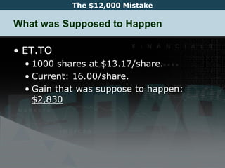 Investment Challenge Presentation | PDF