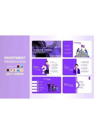 Investment Presentation Template | Creative Slides | PDF