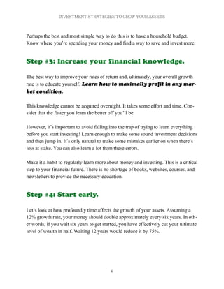 Investment strategies-to-grow-your-assets | PDF