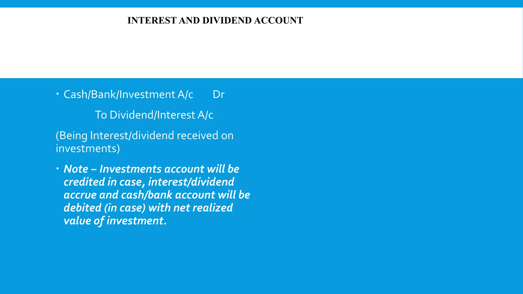 Investment account | PPTX