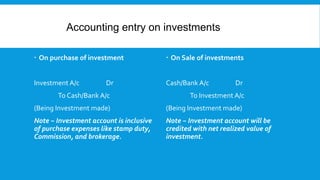 Investment account | PPTX