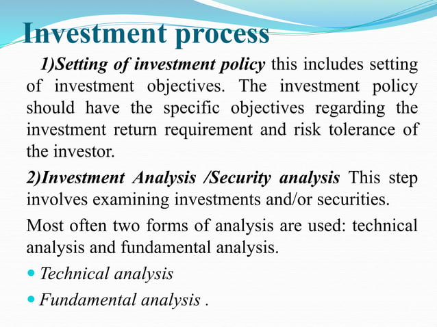 INVESTMENT ANALYSIS AND PORTFOLIO MANAGEMENT (1) 111 (1).pptx | Stocks ...