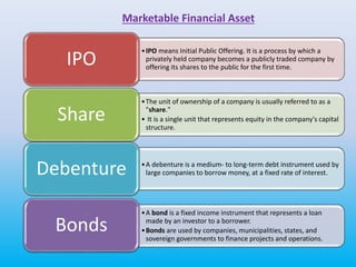 Investment and its alternatives | PPT