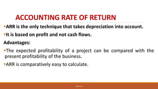 Advanced level Accounting Investment appraisal_Kanyoza.pptx