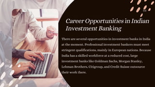 Investment Banking for Beginners | PPT