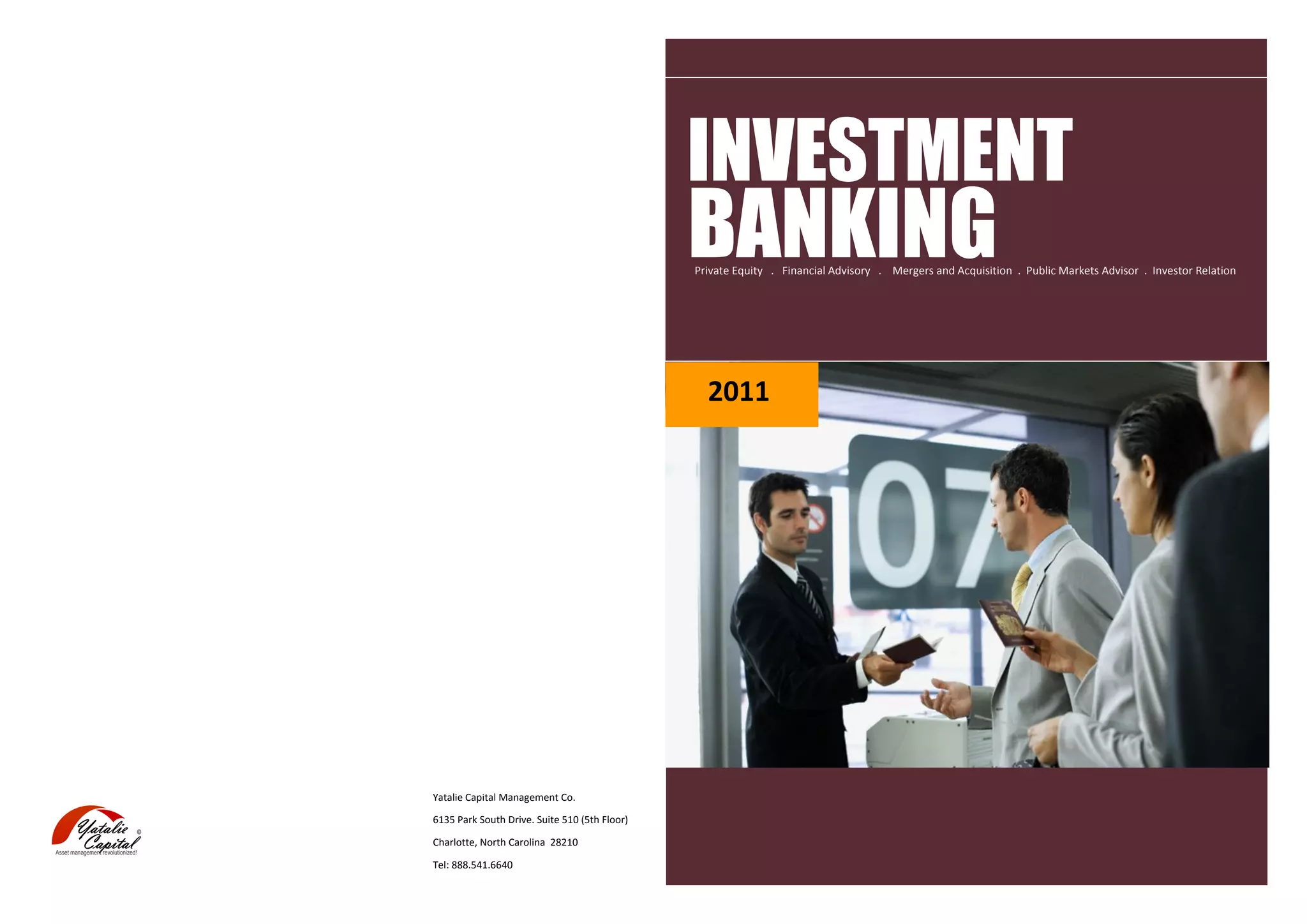 Investment banking overview | PPT