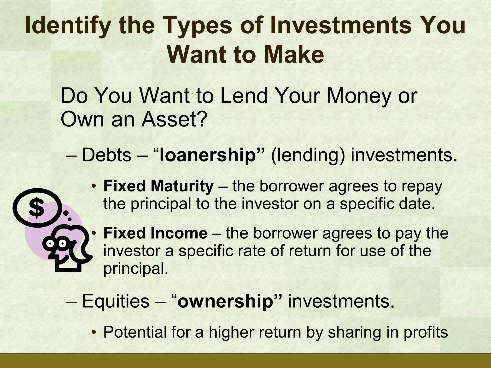 Investment Basics | PDF