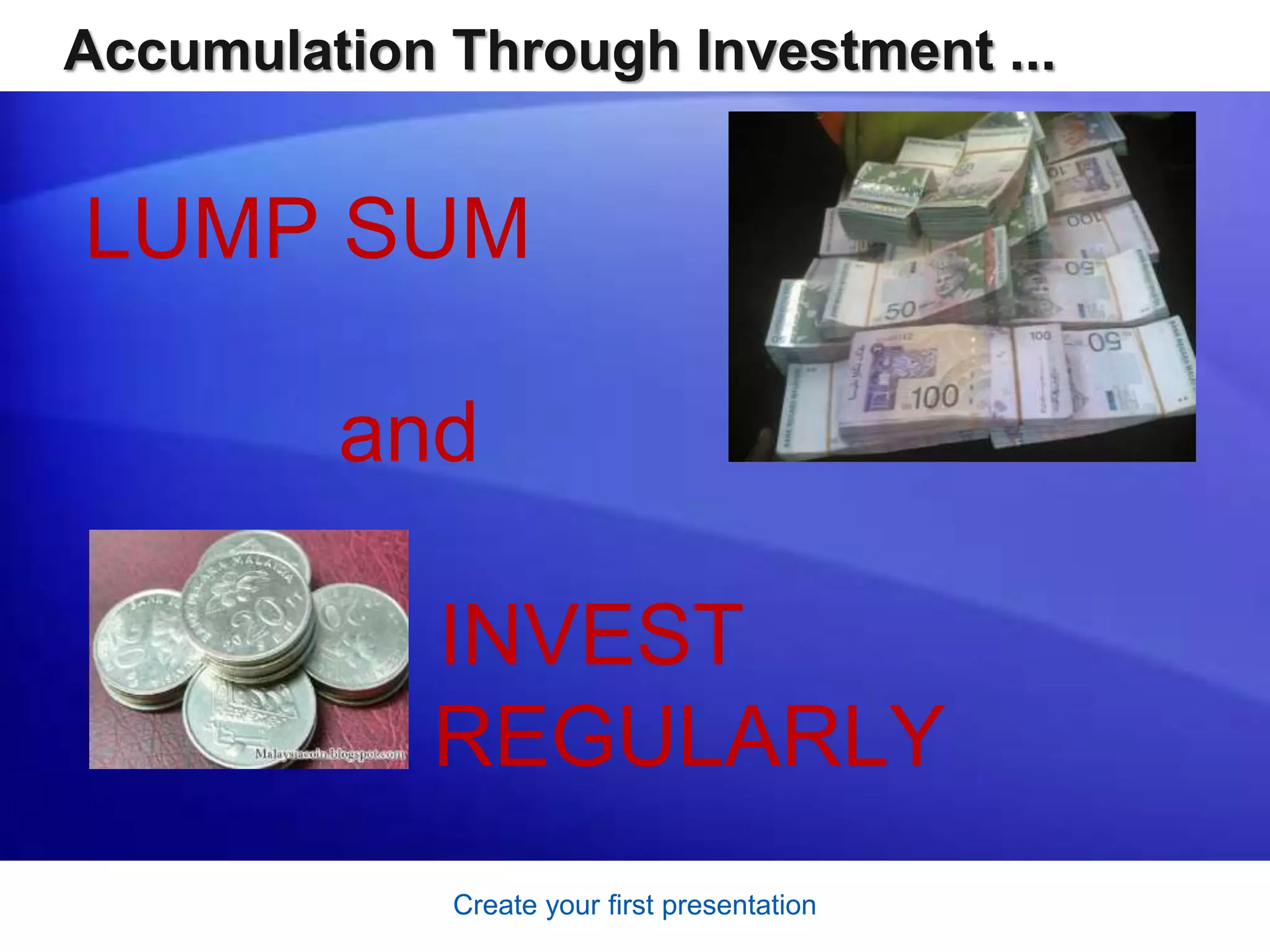 Investment blueprint | PPTX