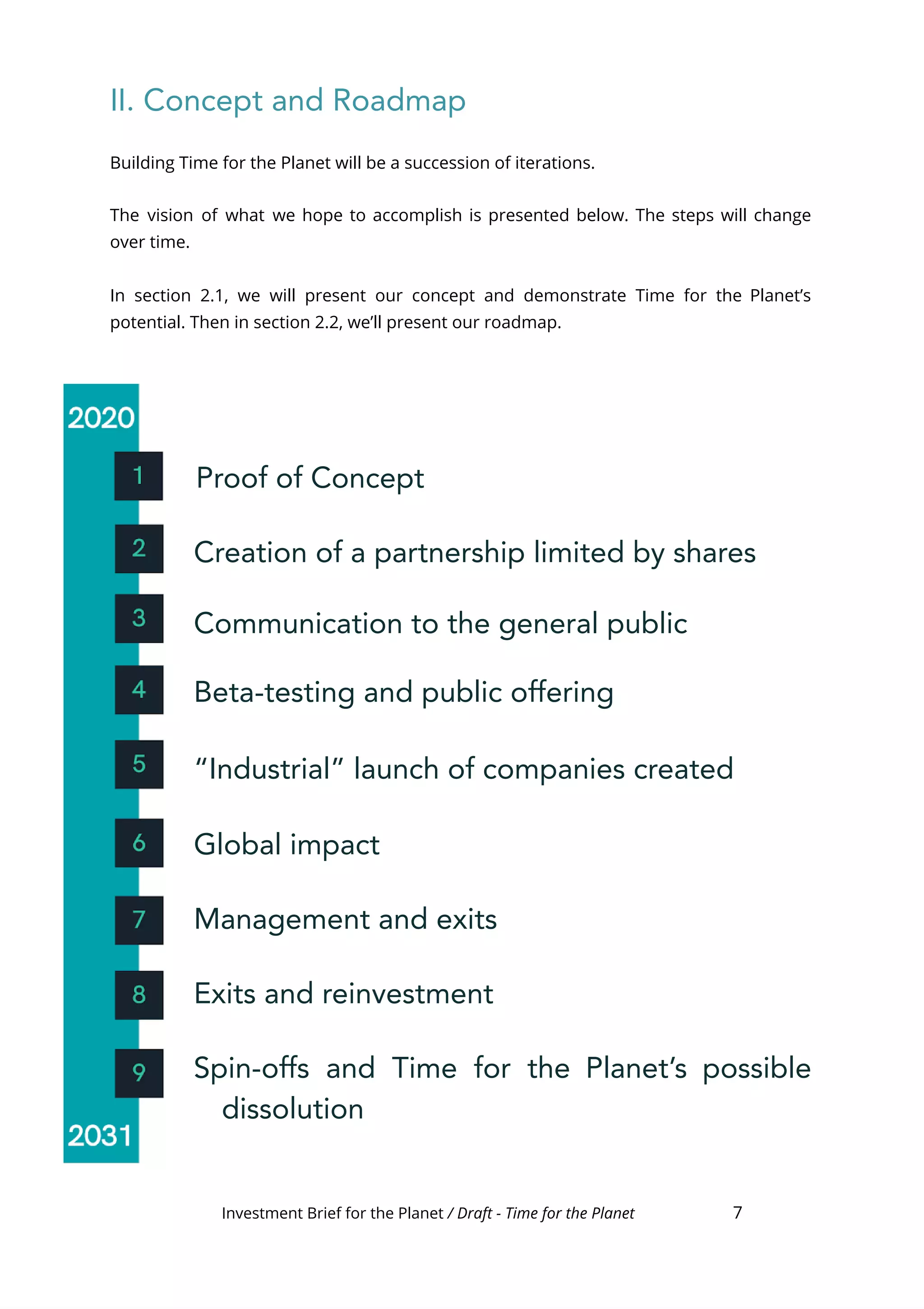 Investment brief for the planet | PDF | Business Accounting & Finance ...
