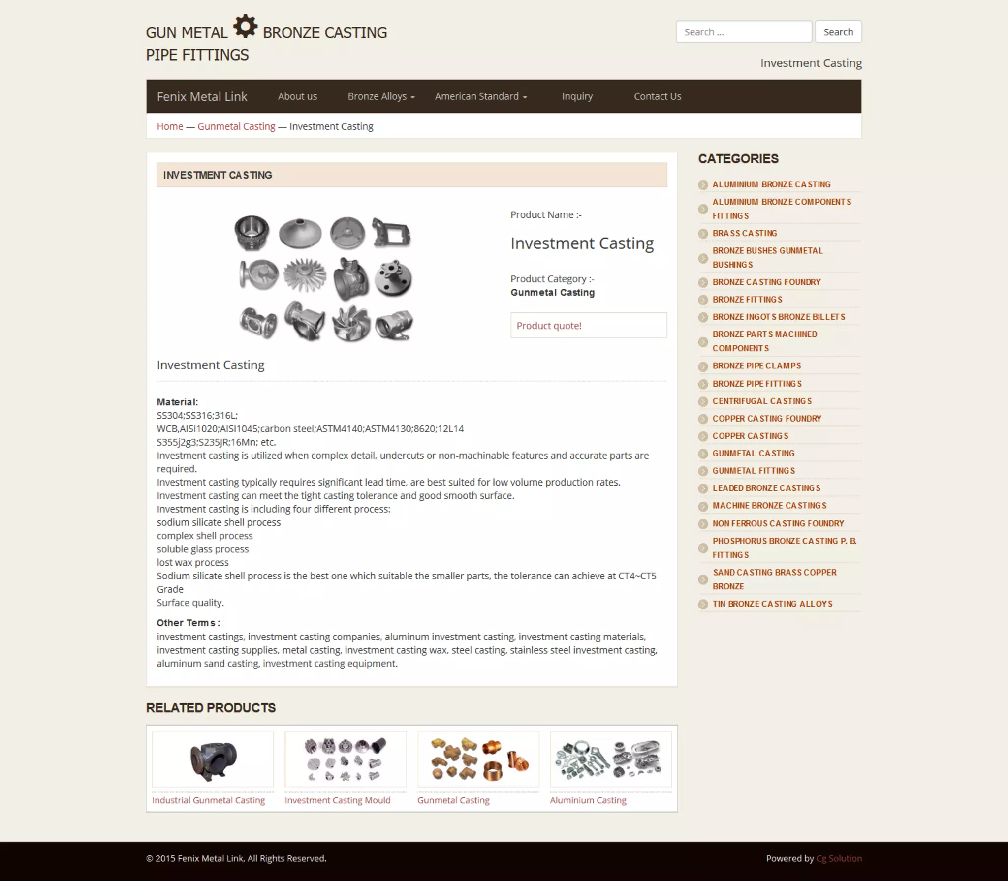 Investment casting | PDF | Business and Finance