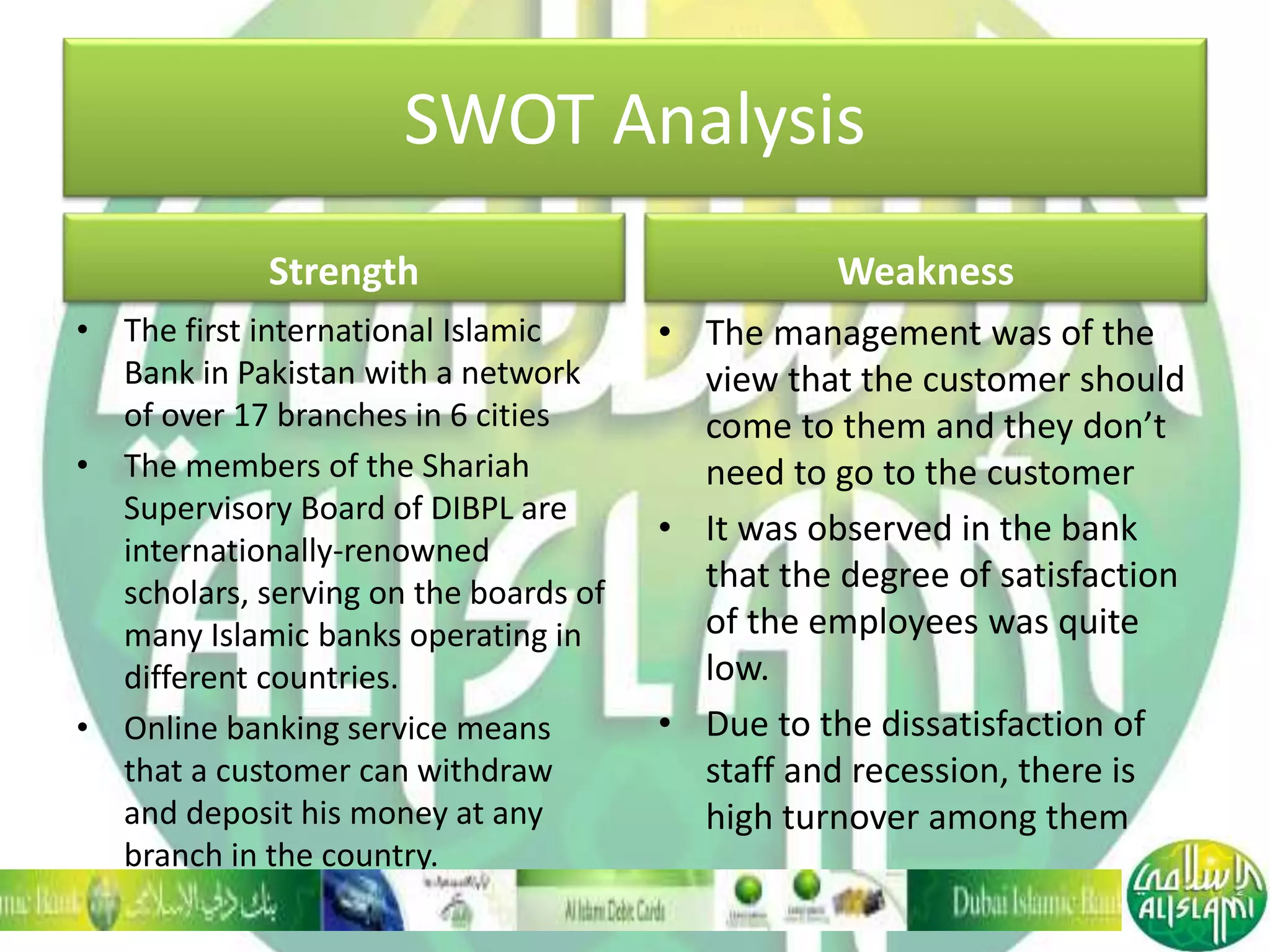 Dubai Islamic Bank Pakistan Ltd. (DIBPL) | PPTX