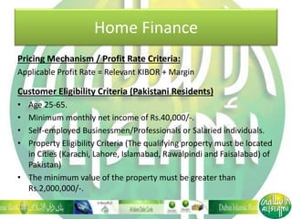 Dubai Islamic Bank Pakistan Ltd. (DIBPL) | PPT