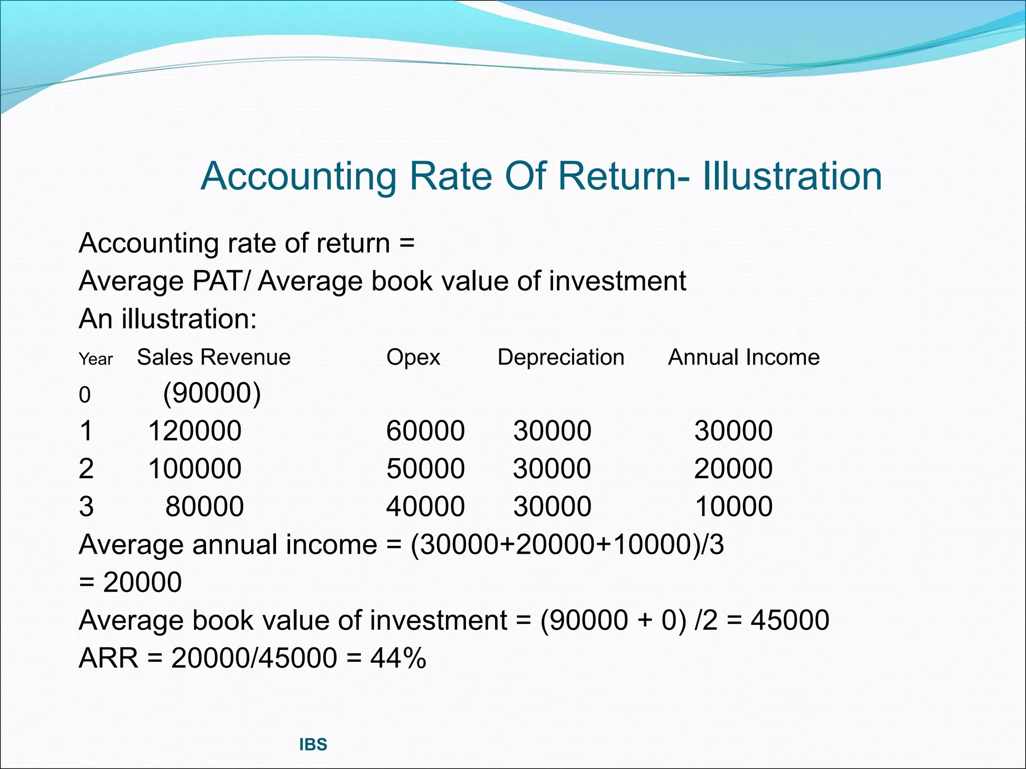 Investment criteria modified npv,irr | PPT | Business Accounting ...