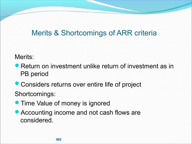 Investment criteria modified npv,irr | PPT | Business Accounting ...
