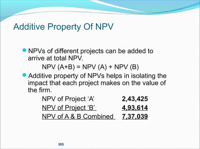 Investment criteria modified npv,irr | PPT | Business Accounting ...