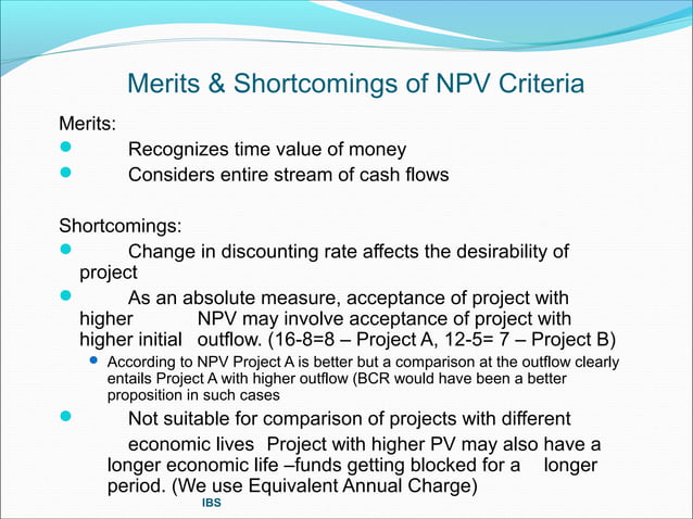 Investment criteria modified npv,irr | PPT | Business Accounting ...