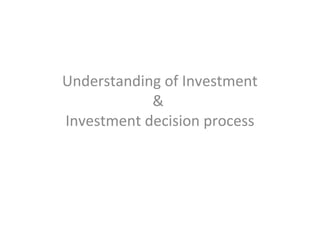 Investment Decision Meaning, Factors, Process, Examples, 42% OFF