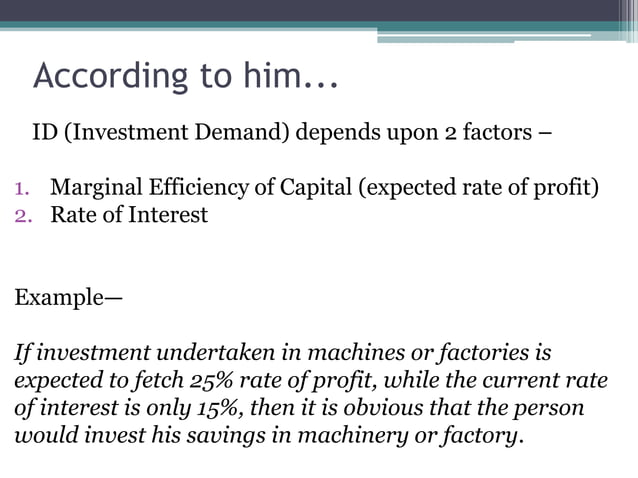 Investment Demand Curve Pptx