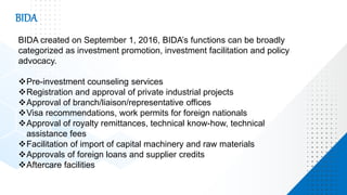 Investment Development perspective in the contrast of BD | PPT
