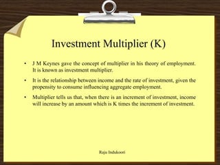 Investment function | PPT