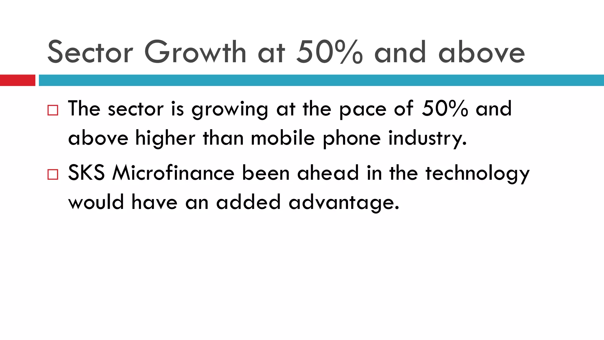 Investment idea SKS Microfinance | PPT