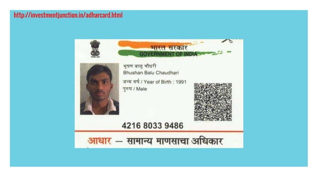Aadhaar number | PPTX