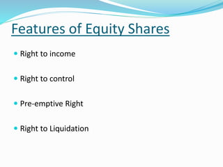 Investment management of equity shares | PPT